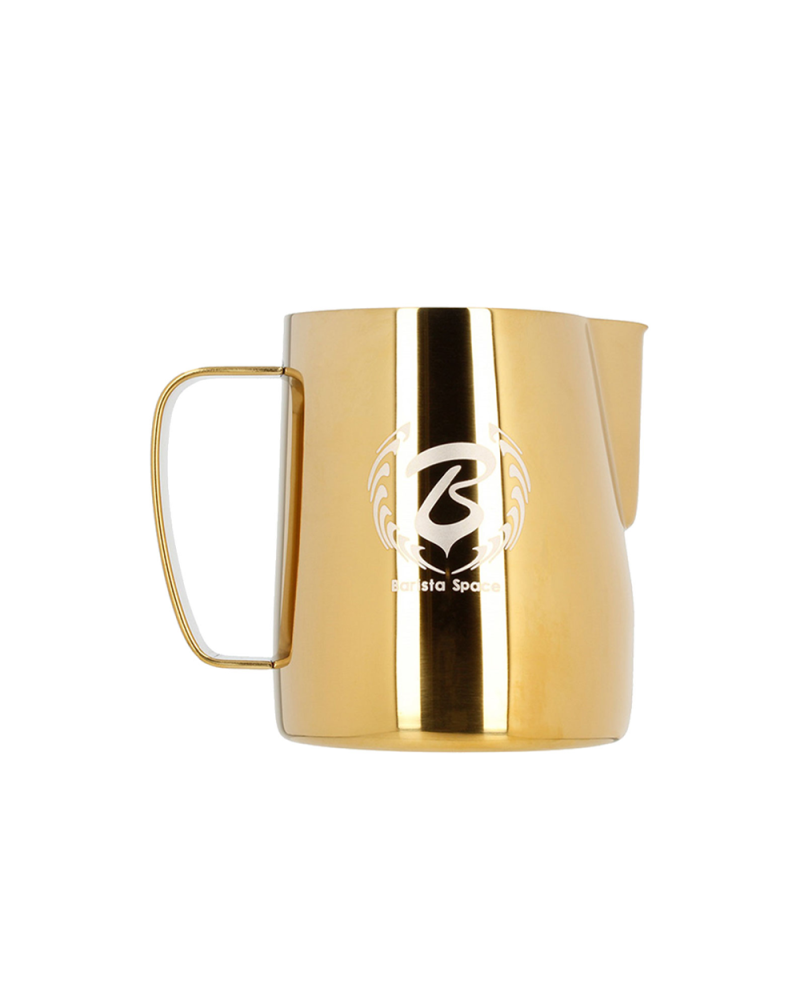 Barista Space Gold Milk Pitcher 350ml|Complementosdelcafe.com