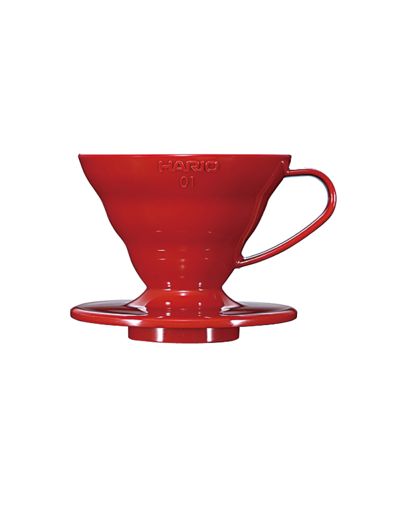 Hario V60 Plastic Dripper 01 Red|Complementosdelcafe.com
