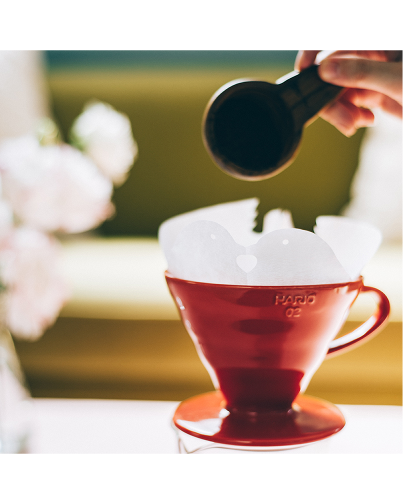 Hario V60 Ceramic Dripper 01 Red|Complementosdelcafe.com