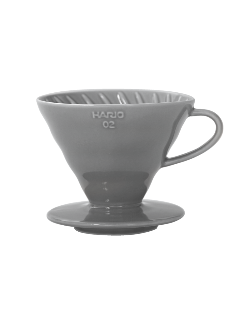 Hario V60 Ceramic Dripper 02 Grey | Complementosdelcafe.com