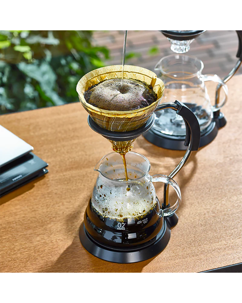 Hario Set V60 Cristal Con Soporte | Complementosdelcafe.com