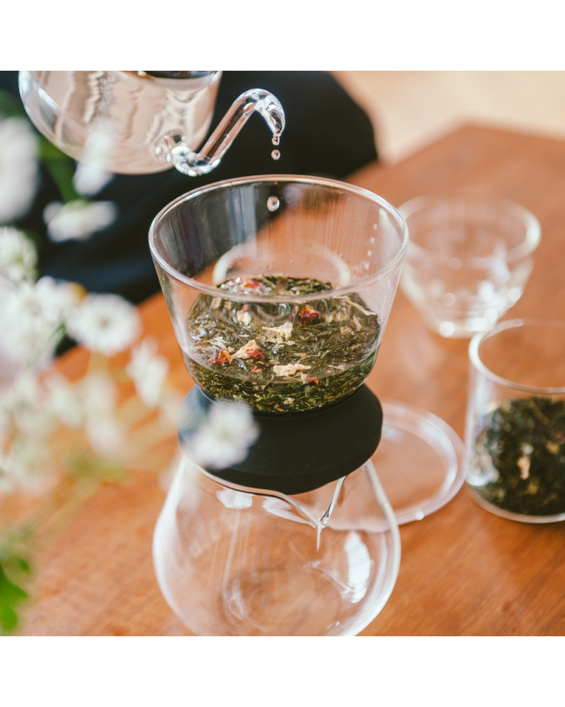 Hario Tea Dripper Largo 350ml Set | Complementosdelcafe.com