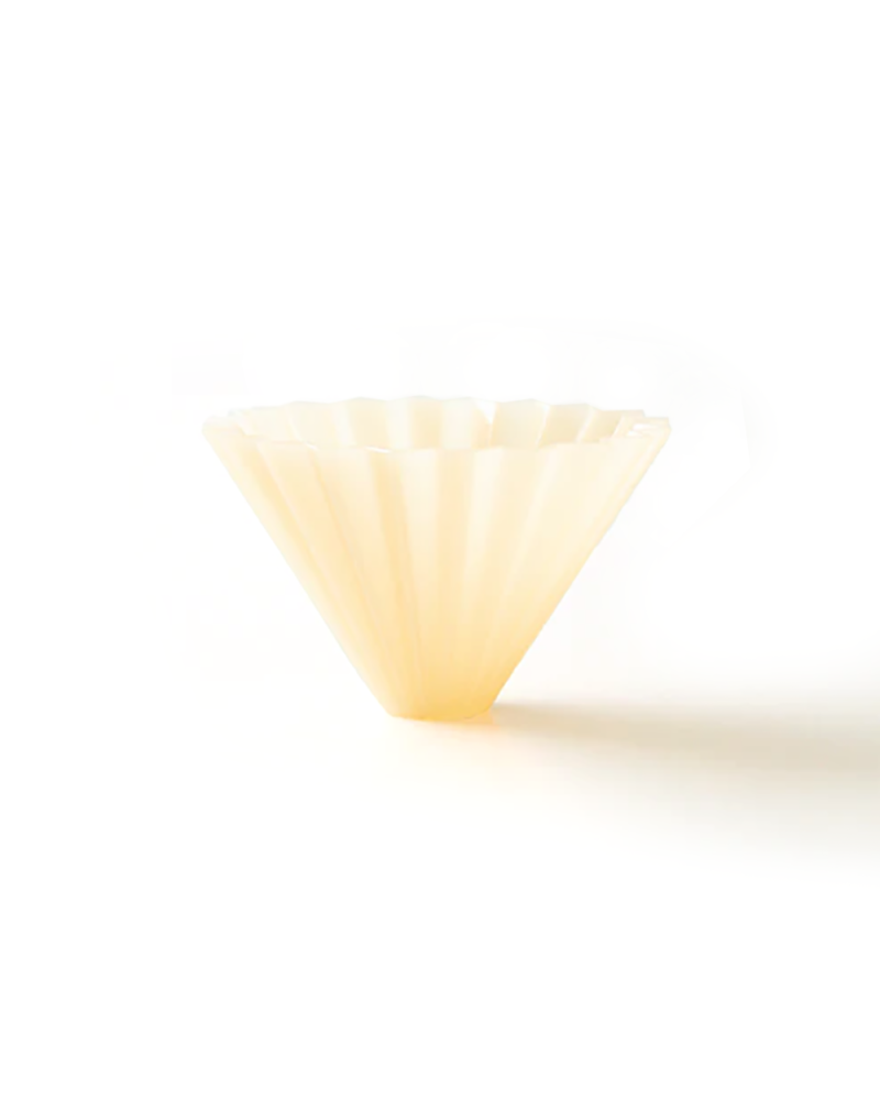 Origami Air Dripper Plastic M Matte Cream | Complementosdelcafe.com