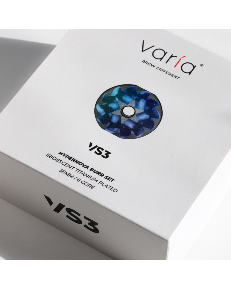 Varia VS3 Hypernova Titanium Coated Supernova Burr | Official Varia Store Spain