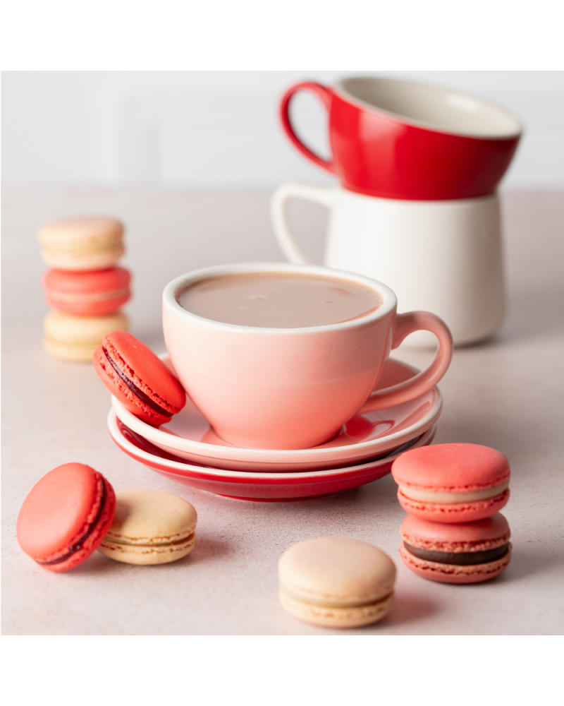 Epic Cup & Saucer Cappuccino 230ml Pink| Epic Cups Official Distributor ...