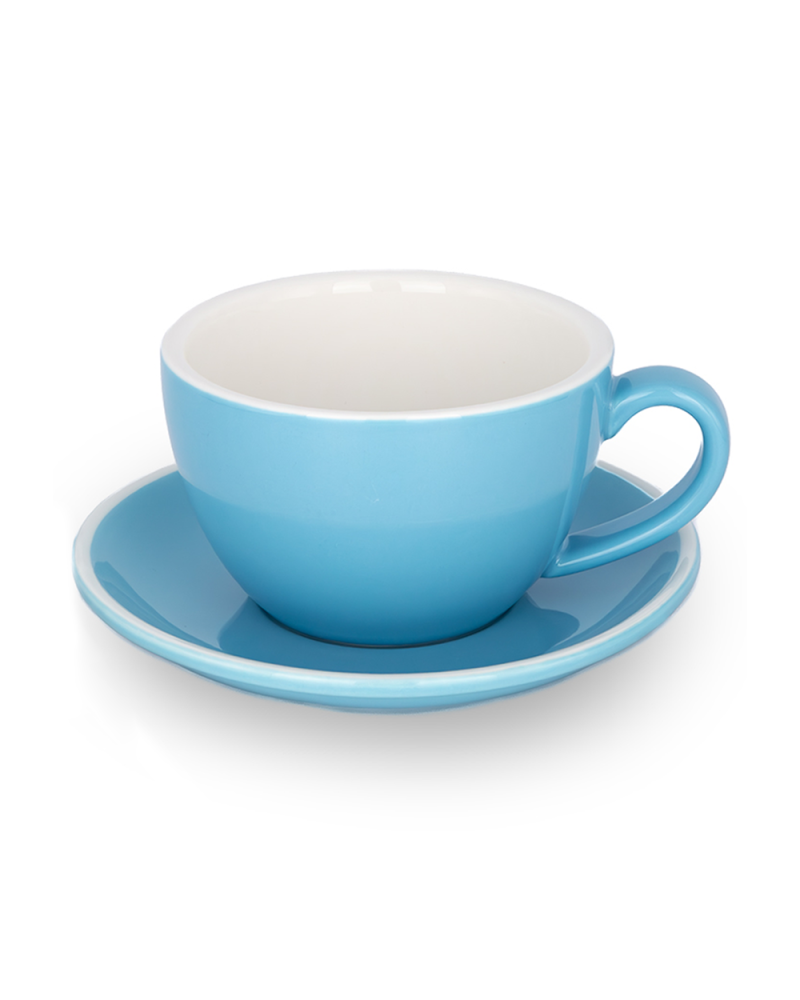 Epic Cup & Saucer Cappuccino 230ml Blue| Official Epic Cups Spain ...