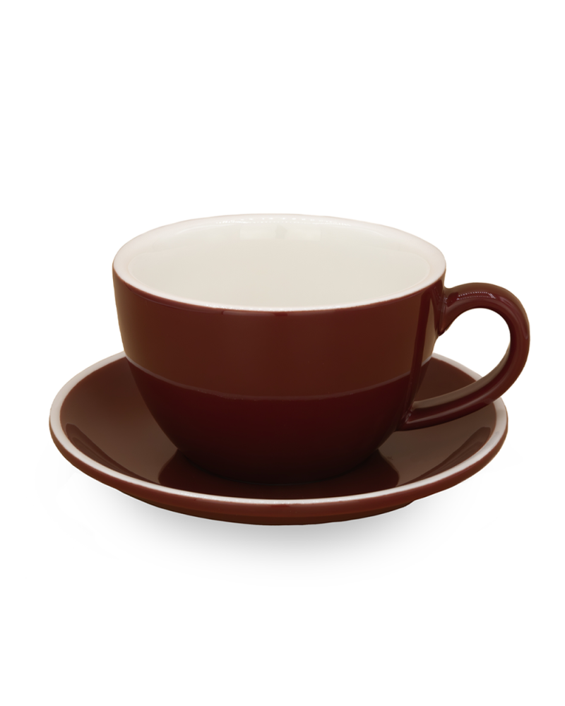 Epic Cup & Saucer Double Cappuccino 280ml Caramel | Official Epic Cups ...