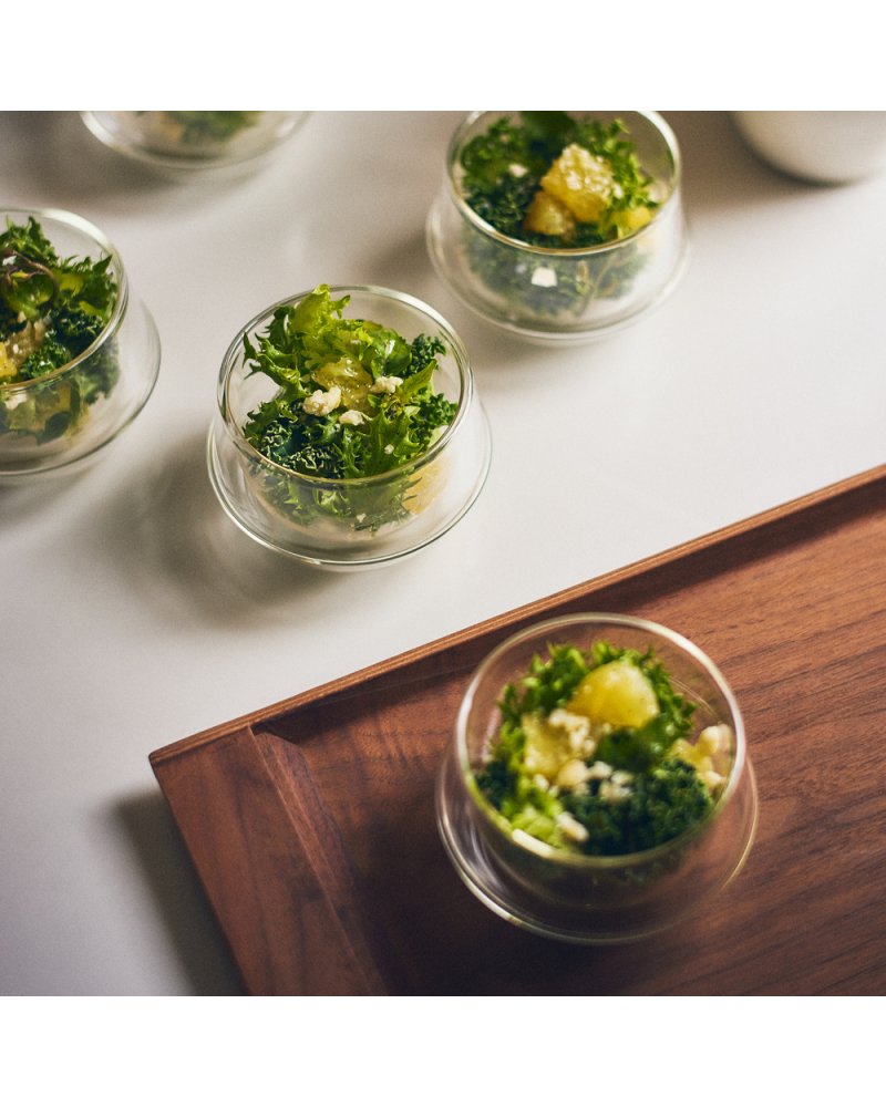 Kinto Kronos Double Wall Espresso Cup